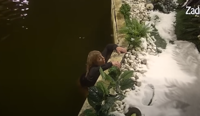 Miljana Kulić skočila u jezero u Šimanovcima