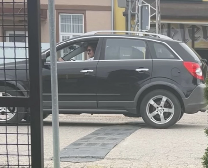 Gagi Jovanović uleteo na venčanje crnim džipom, svi zanemeli