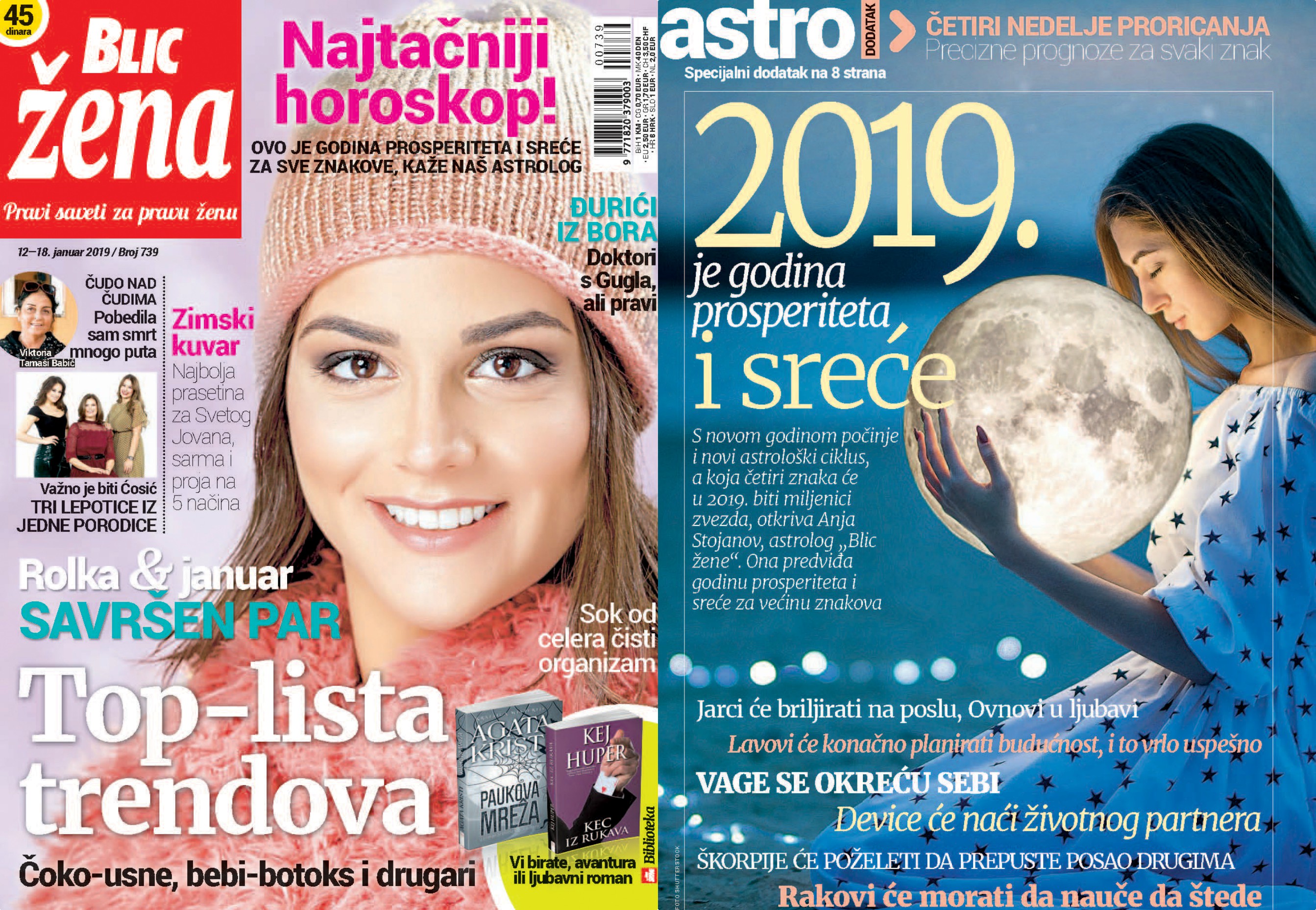 Nova „Blic žena“ stiže na kioske: I donosi PRECIZAN HOROSKOP za 2019 ...