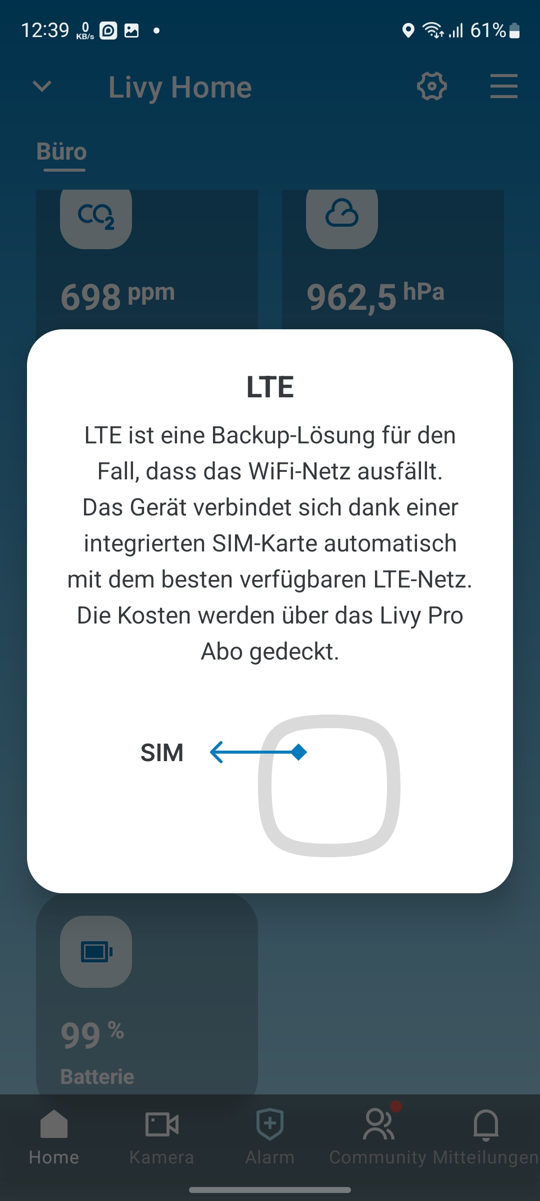 Livy Alive im Test: Alarmanlage mit Überwachungskamera, Akku, LTE und ...