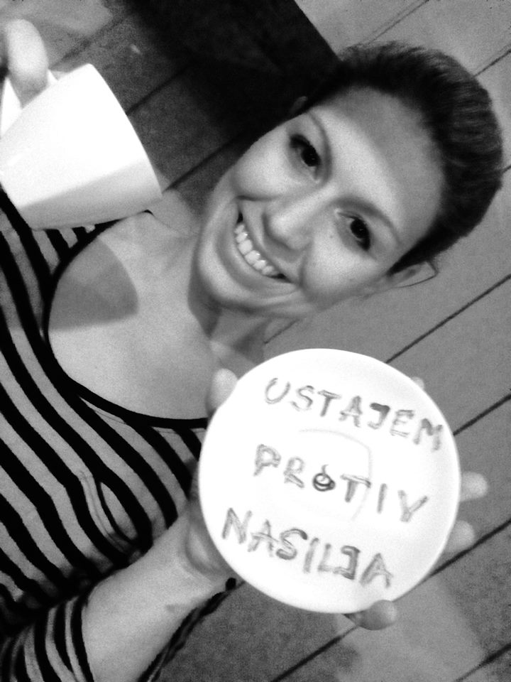 Maja Novaković: Ustajem protiv nasilja! FOTO