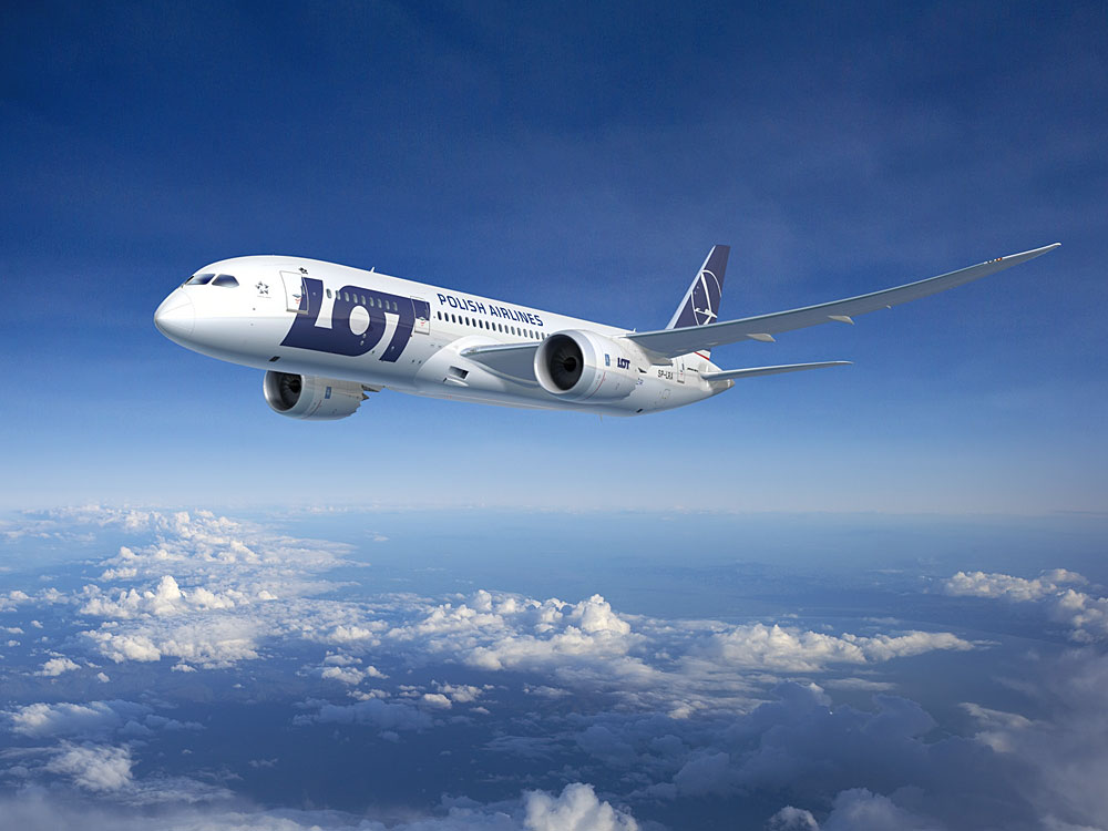 Boeing 787 Dreamliner LOT-u - Podróże