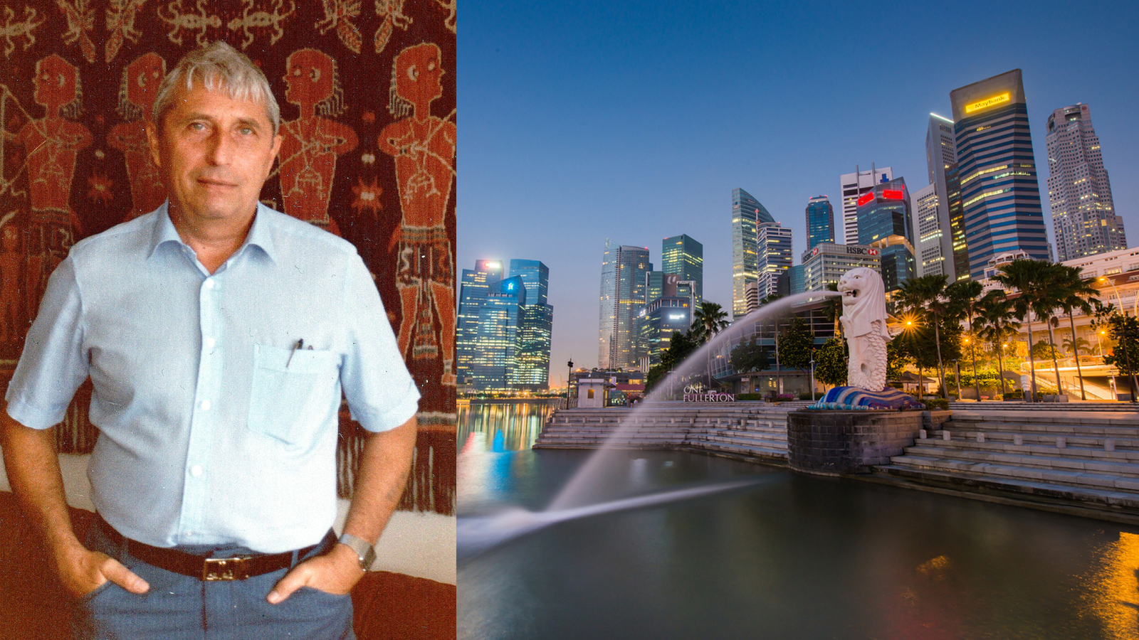 Krystyn Olszewski - polski projektant Singapuru - Podróże