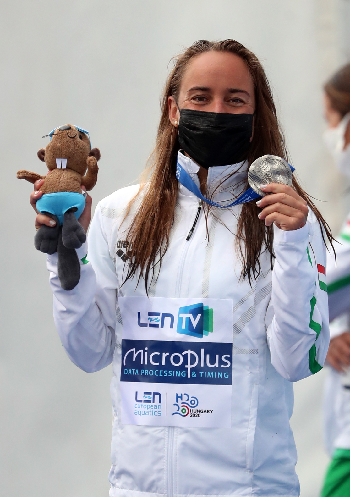 Olasz Anna nyerte a budapesti nyílt vízi úszás első magyar érmét - Blikk