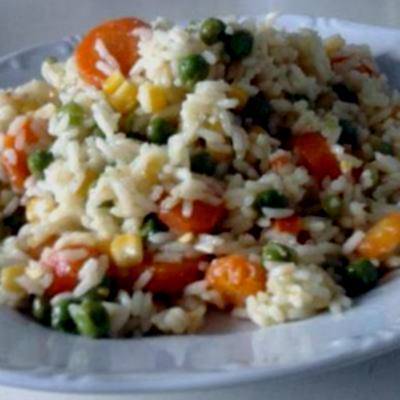 Színes rizibizi recept