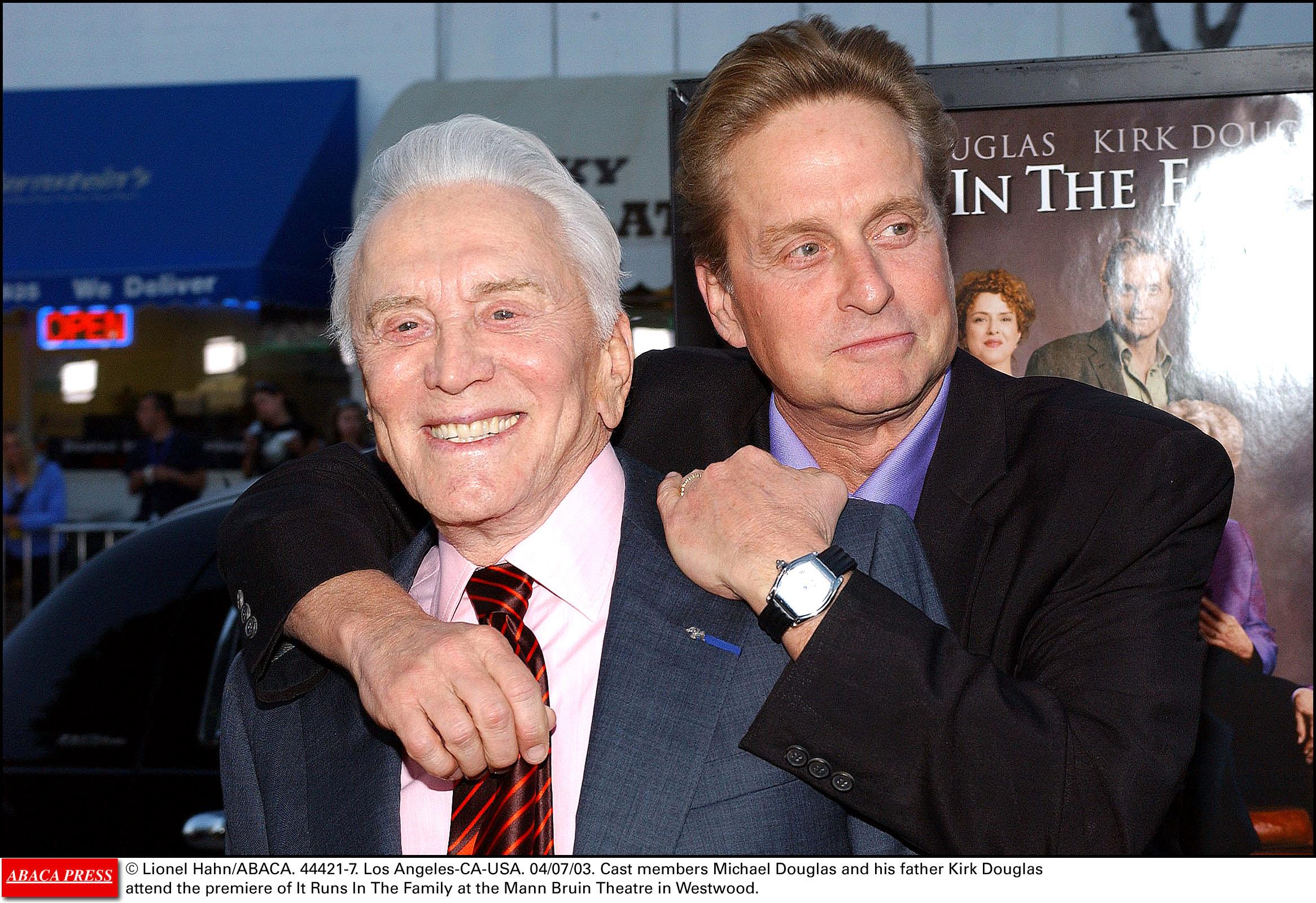 Kirk And Michael Douglas
