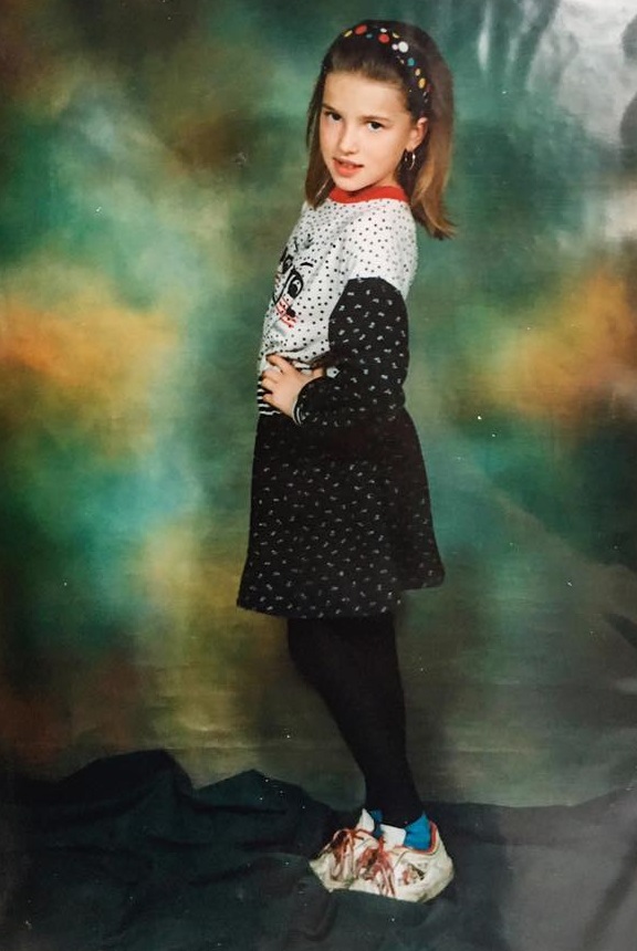 Polska blogerka modowa pokazała zdjęcie z dzieciństwa. Mocno się ...