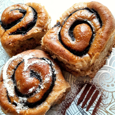 Kakós csiga (diétába beilleszthető) recept