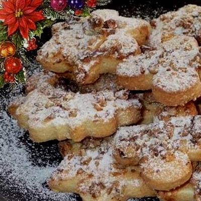 Diós linzer recept