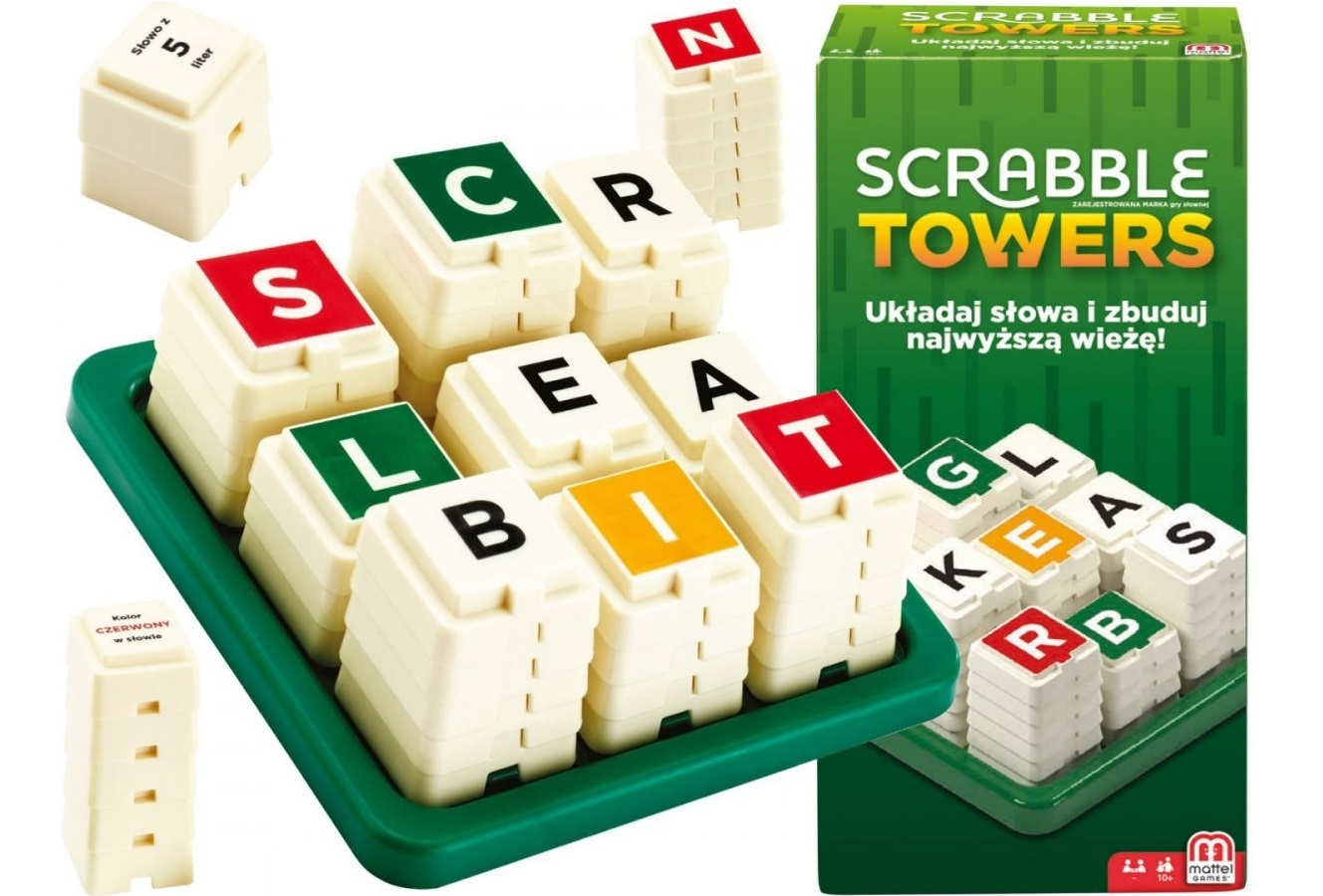 Jest nowa wersja gry Scrabble. Świetny pomysł na prezent - Facet