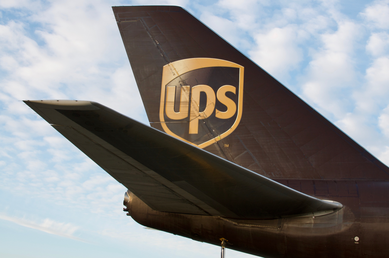 Boeing 747 cargo UPS. Największy samolot na Lotnisku Chopina