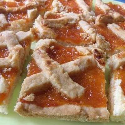 Lekváros rácsos linzer recept