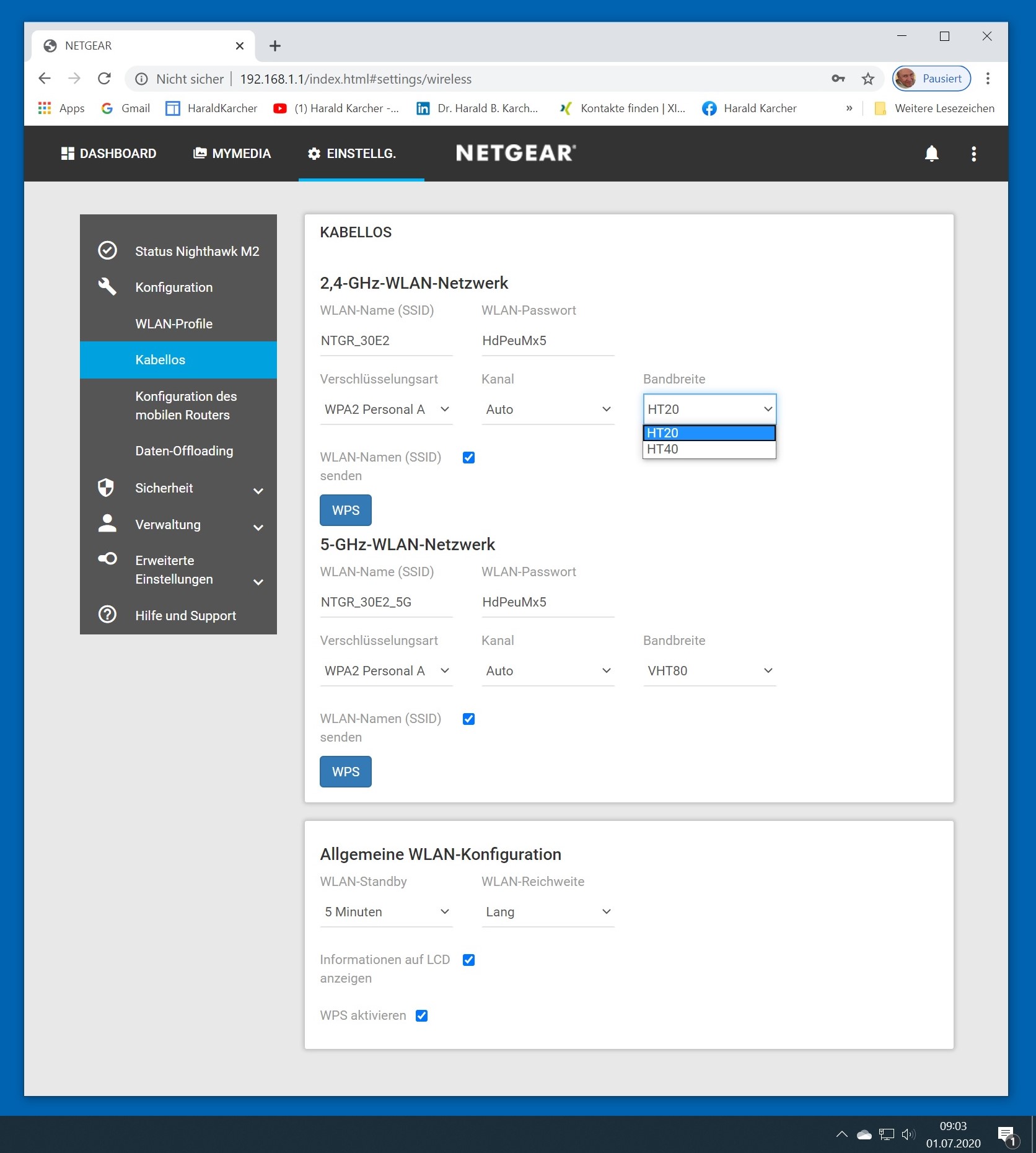 Netgear Nighthawk M2: LTE-Router mit Akku im Test | Heise online ...