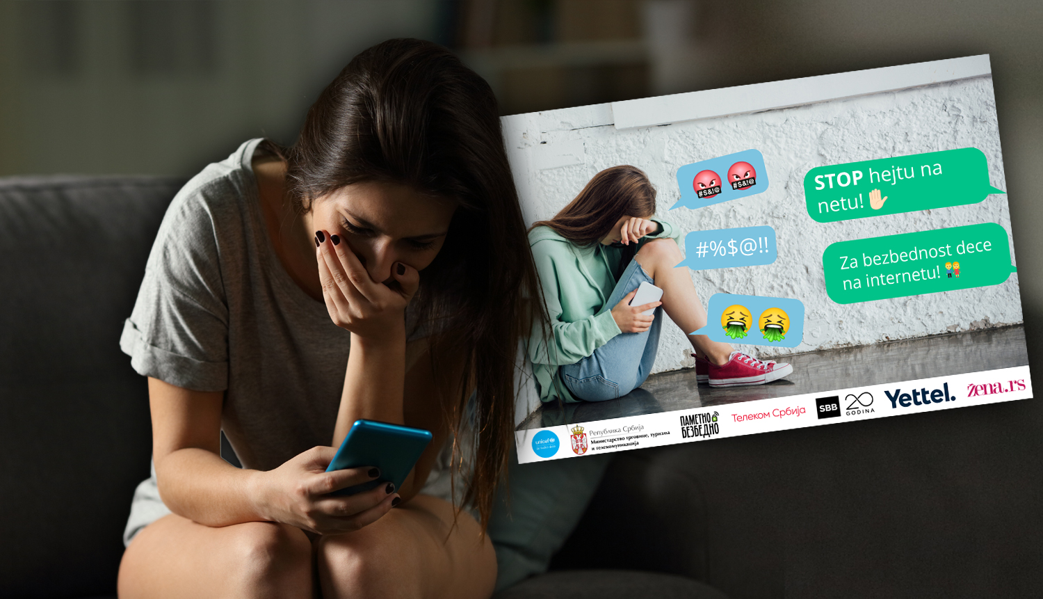 Kampanja Stop hejtu na netu - Žena.rs