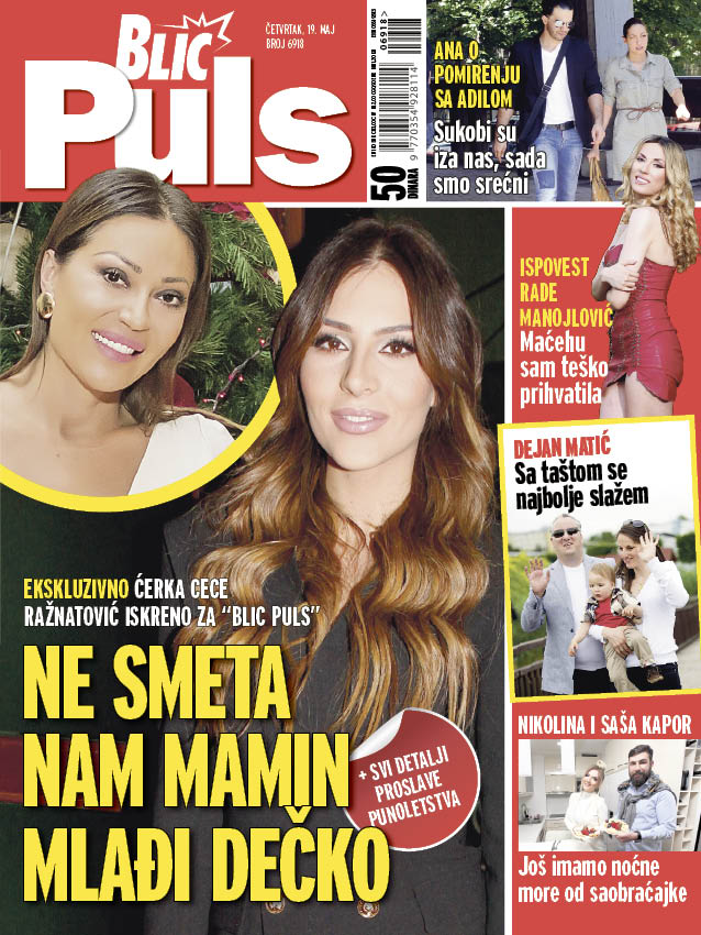 NOVI BLIC PULS! Anastasija Ražnatović: Ne smeta nam mamin mlađi dečko!
