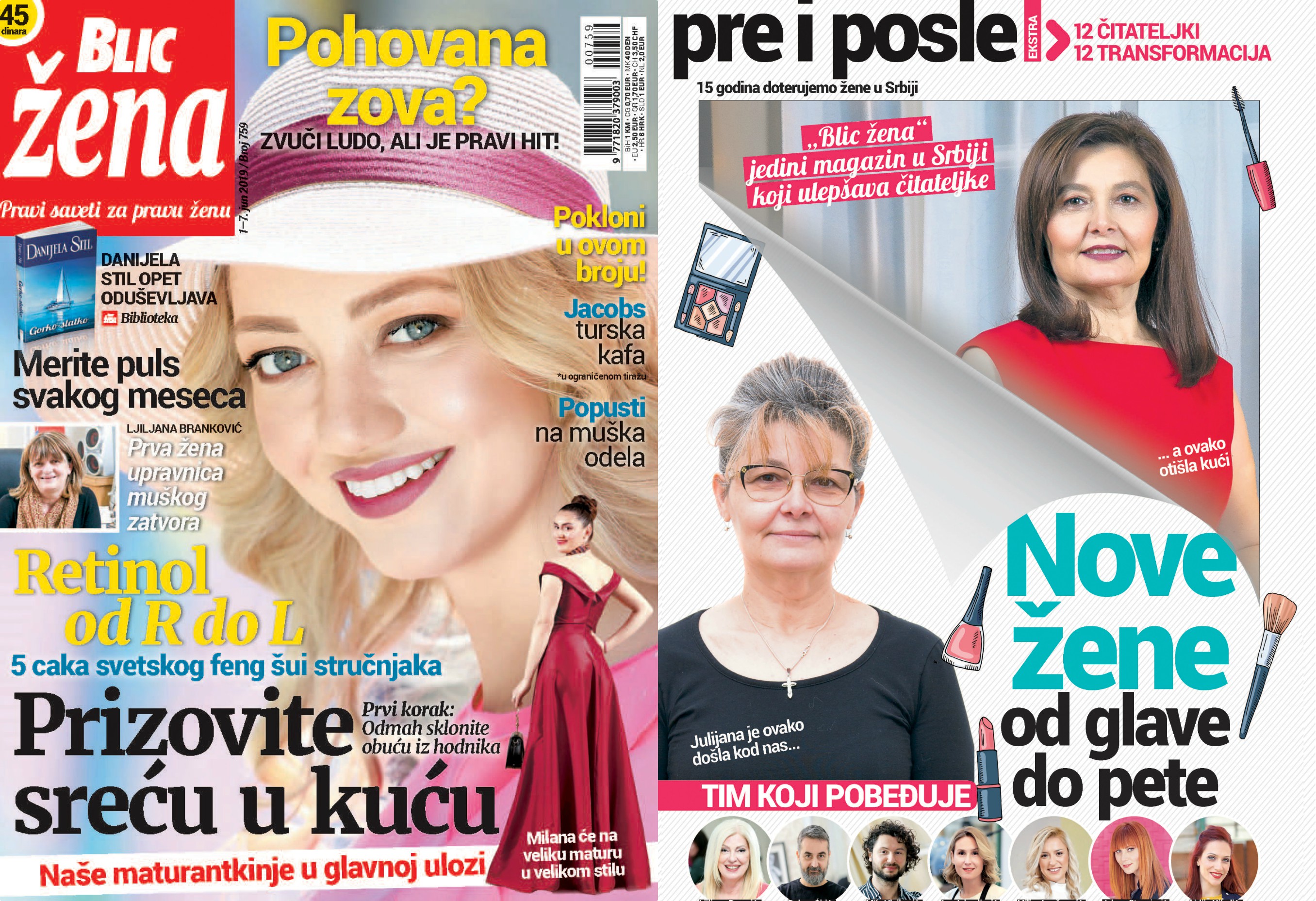 Nova „Blic žena“ stiže na kioske: Predstavljamo vam TRANSFORMACIJE 12 ...