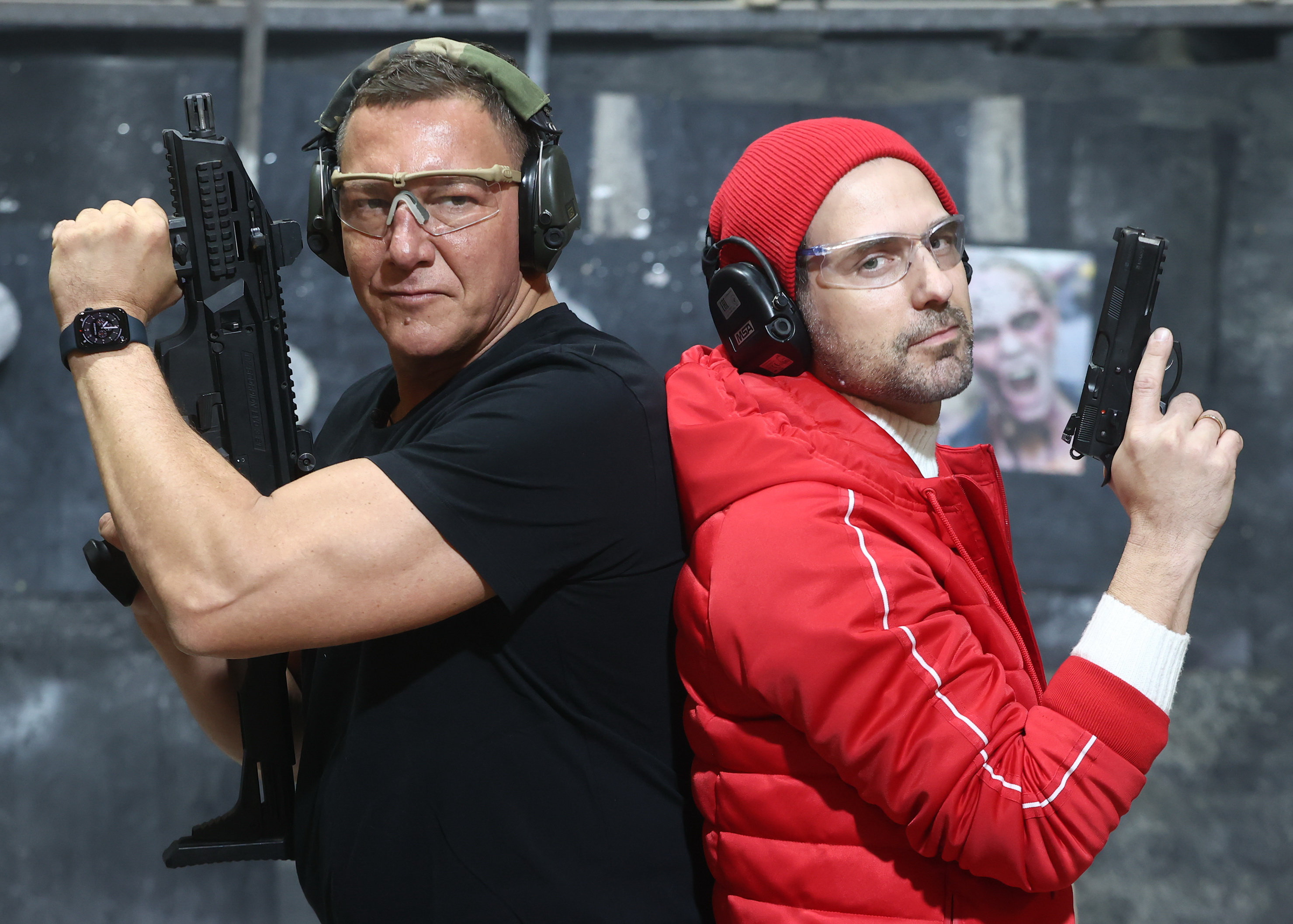 Rácz Gergő új klipje miatt tanult lőni Németh Kristóftól - Blikk