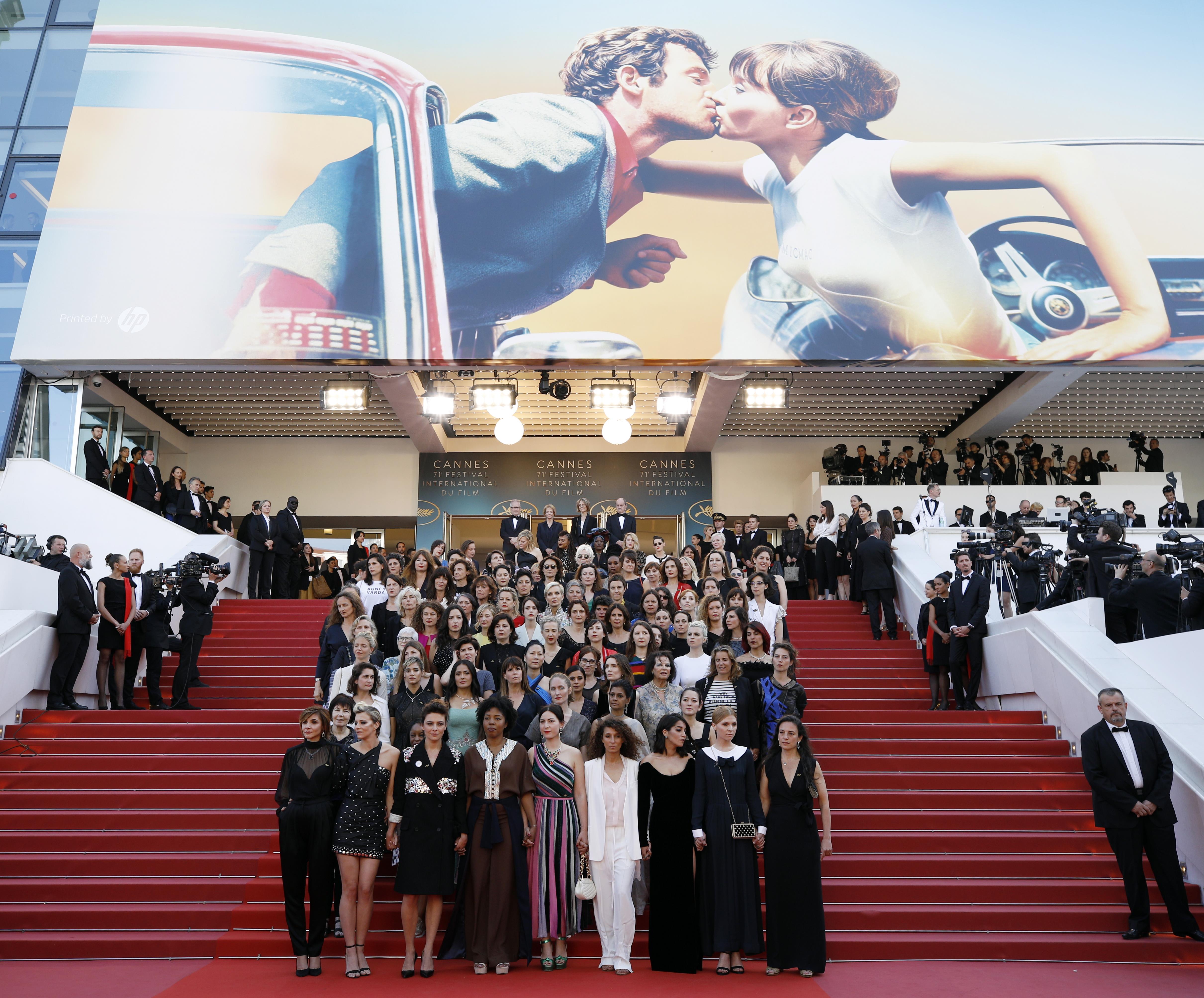 Wielki protest kobiet na festiwalu filmowym w Cannes - Wydarzenia ...
