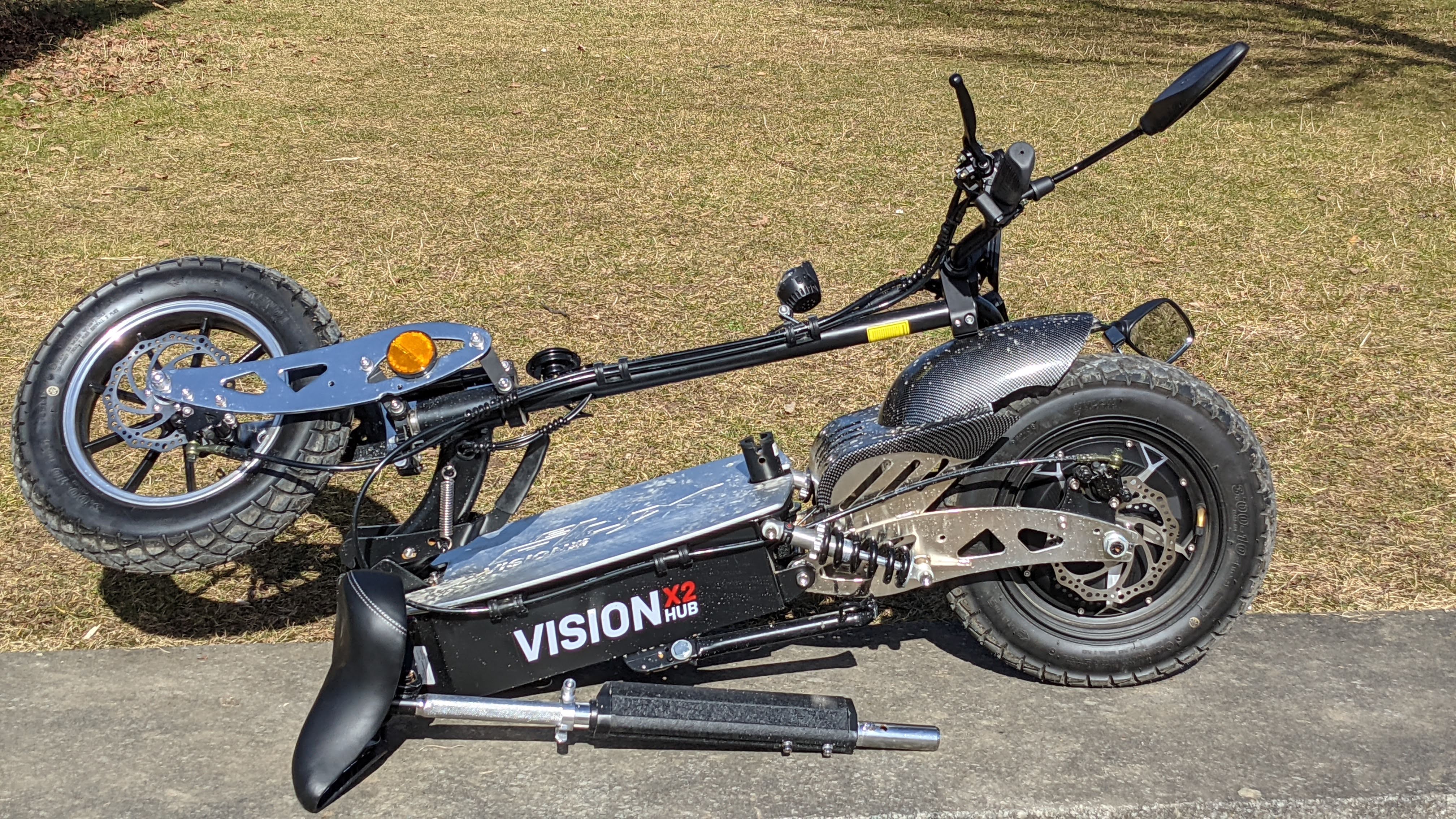 Der bessere E-Scooter? Eflux Vision X2 Hub im Test – legal mit 45 km/h ...