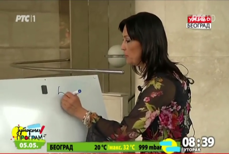 Voditeljka RTS-a se izblamirala usred Jutarnjeg programa! VIDEO