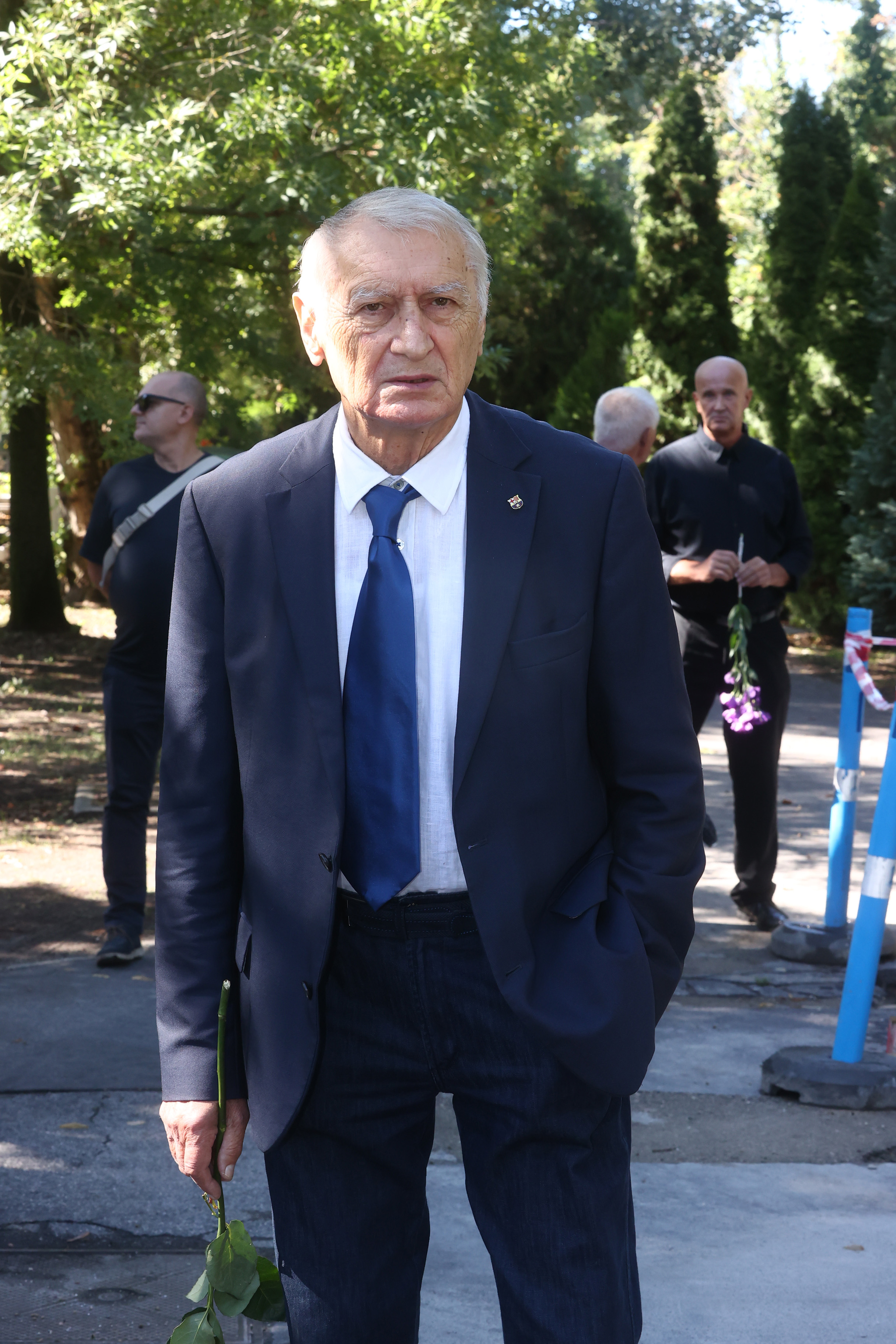 Tóth Jokka újpesti futballikon temetése - fotók - Blikk