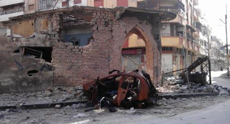 Atak na komendę główną policji: Wojna domowa w Syrii - Świat - Newsweek.pl