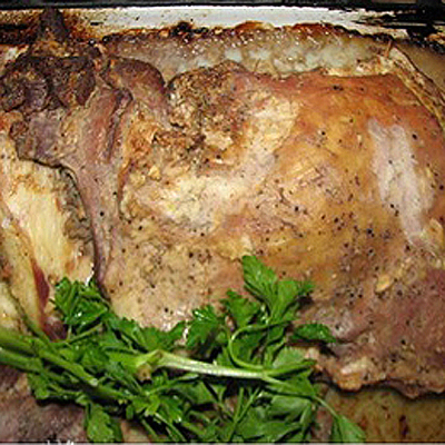 Töltött bárány II recept