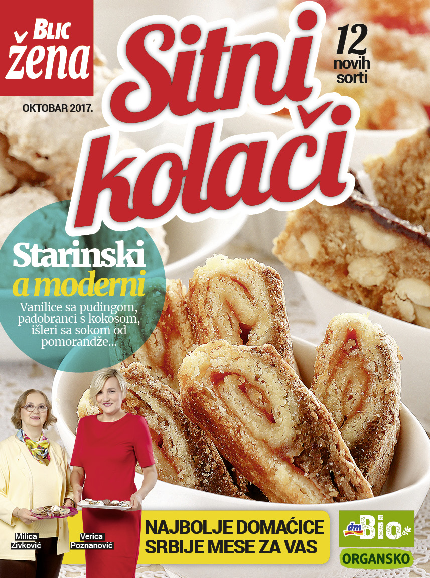 Poklon uz novu „Blic ženu“: recepti za SITNE KOLAČE najboljih domaćica ...