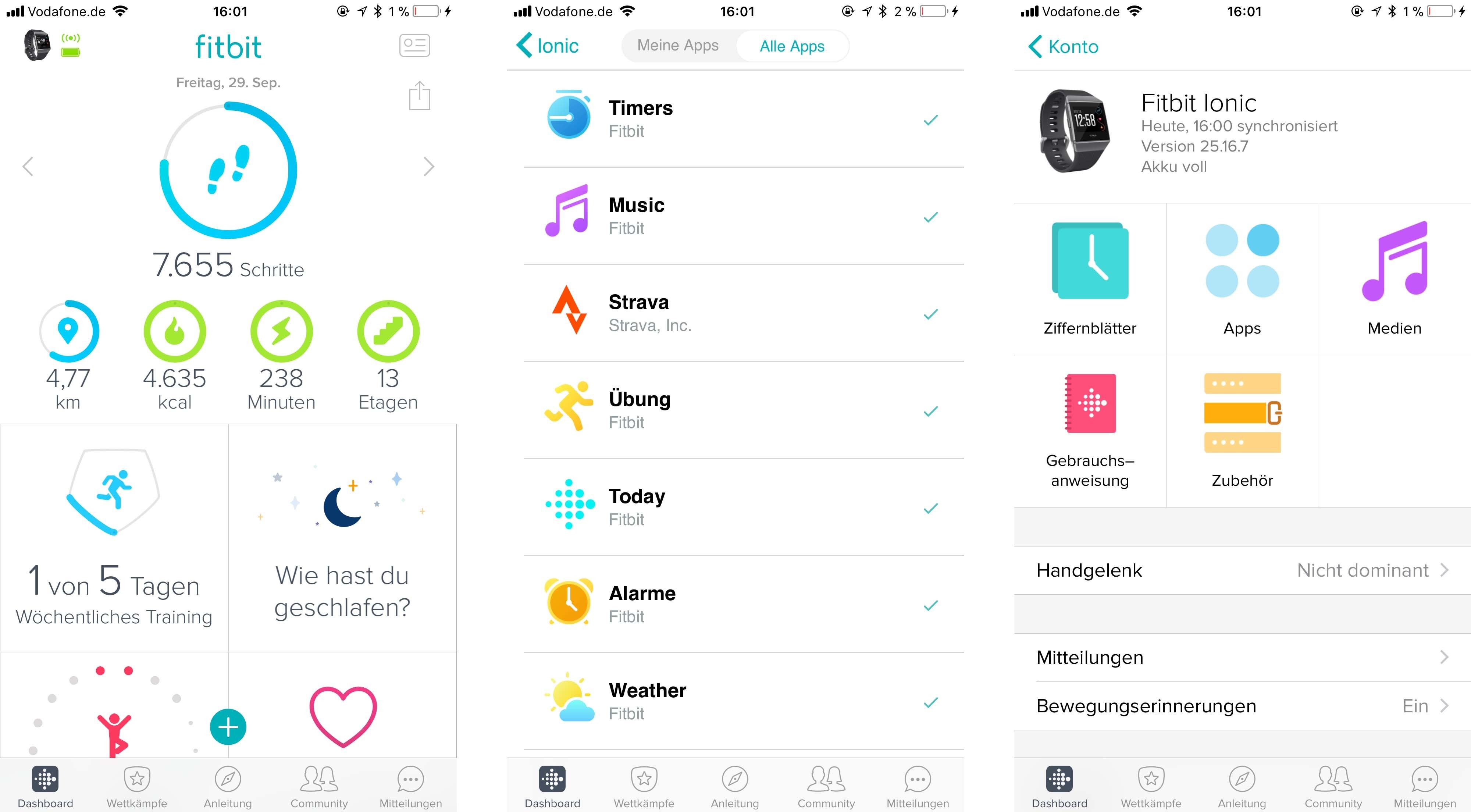 Activity Trackers Fitbit App Pc Windows 10 Fitness Trackers Fitbit ...