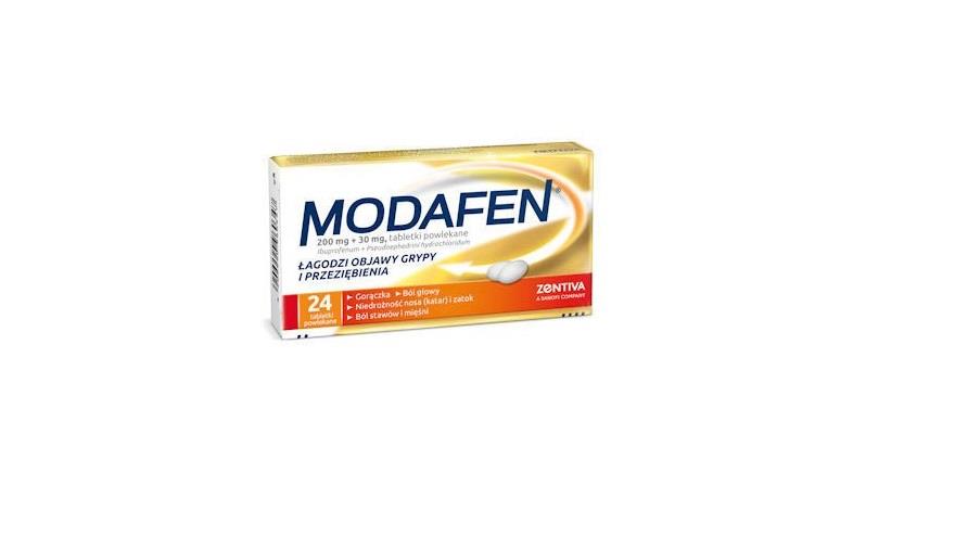 Modafen Zentiva (ulotka) - skład tabletki, dawkowanie leku