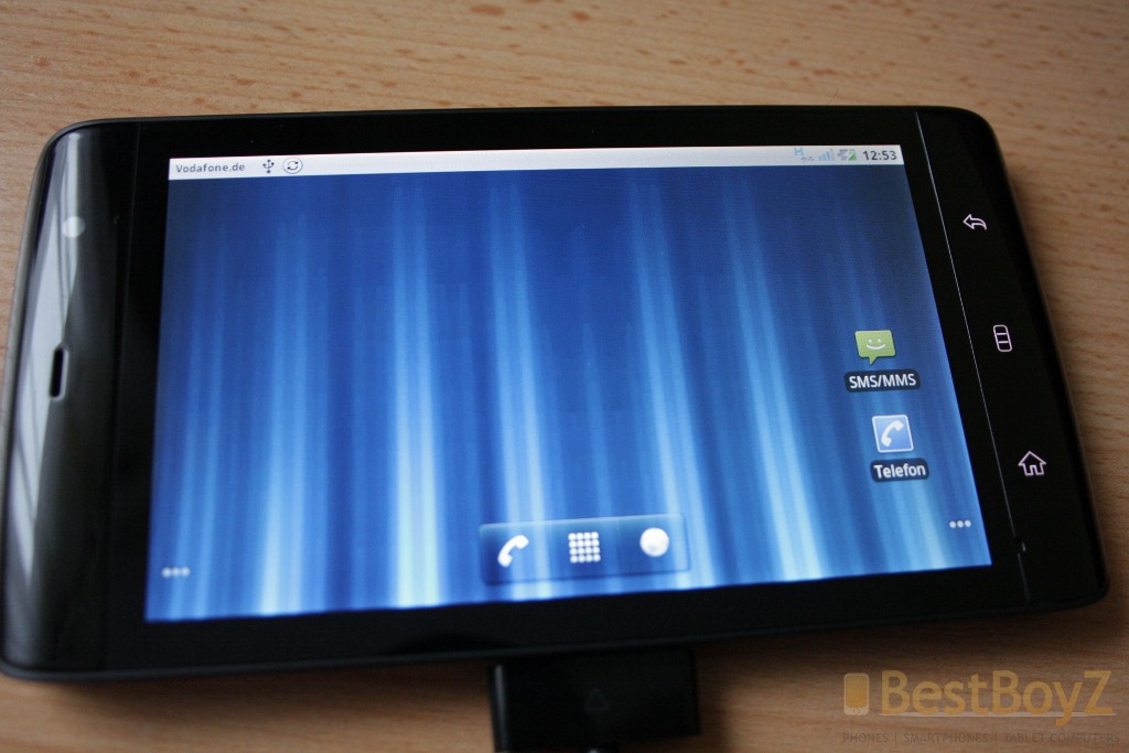 Review: Dell Streak mit Android OS 2.2 Froyo und Dell Stage | Heise ...