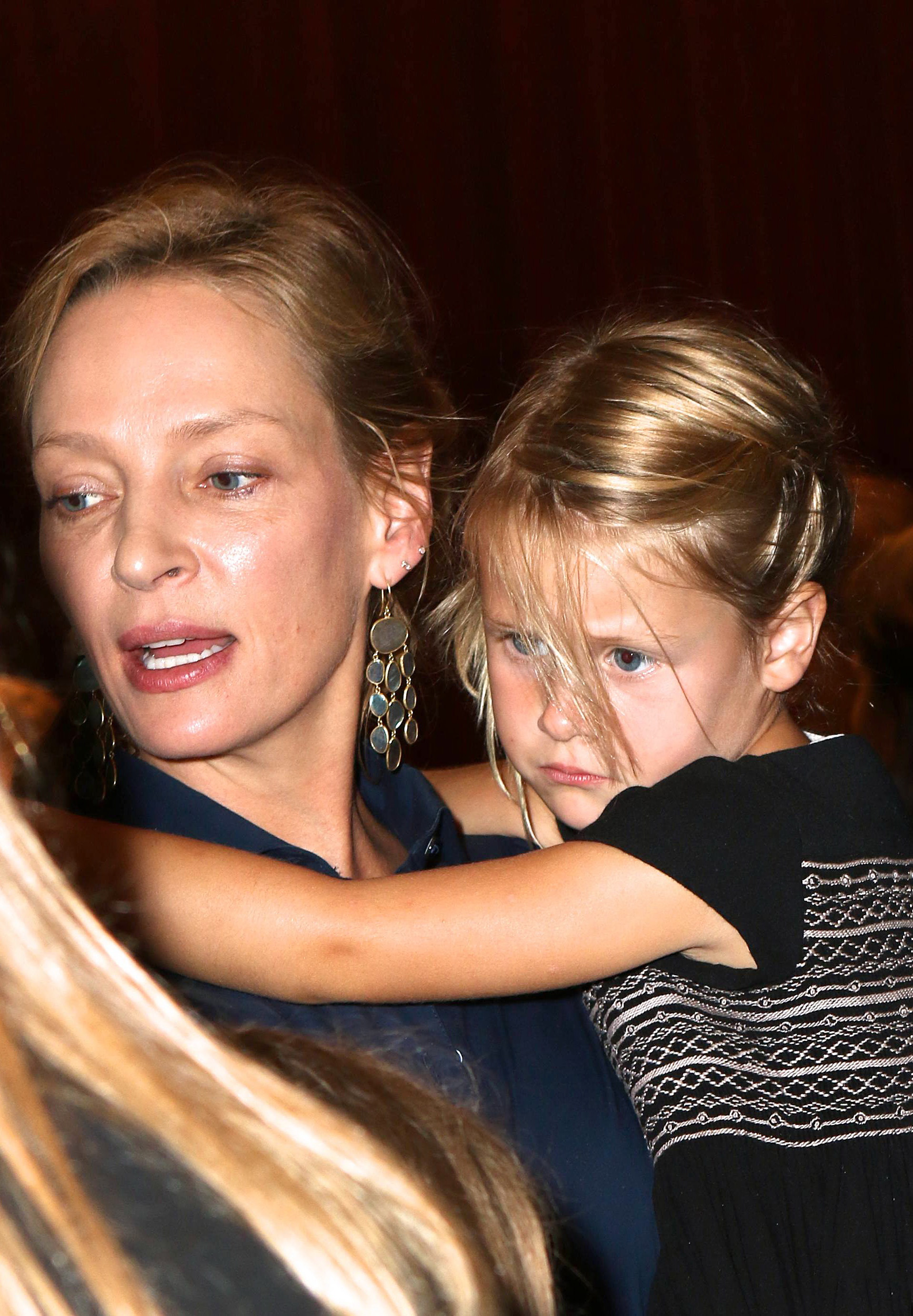 Megnyugodhat a színésznő: Uma Thurman kapta meg a lányát - Blikk