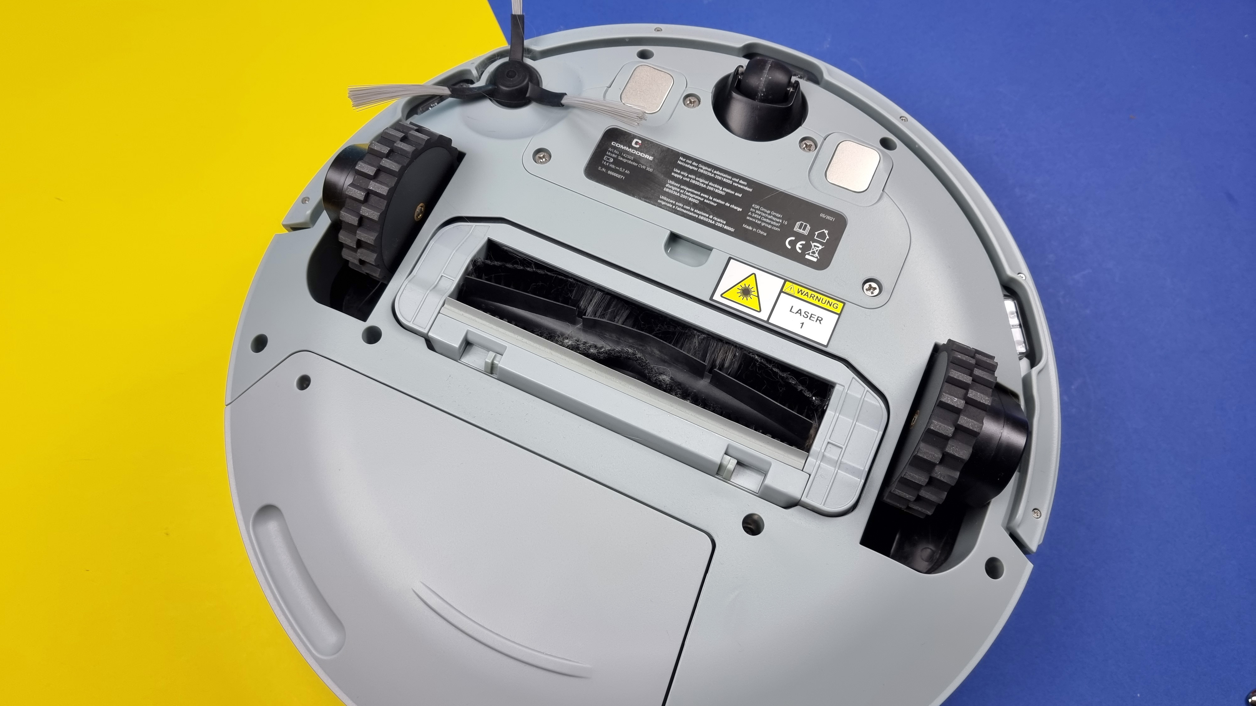 Commodore CVR 300: Saugroboter mit hervorragender Laser-Navigation und ...