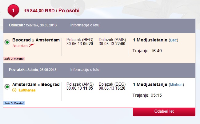 NAPOKON NA JEDNOM MESTU: Najjeftinije avio karte za ceo svet