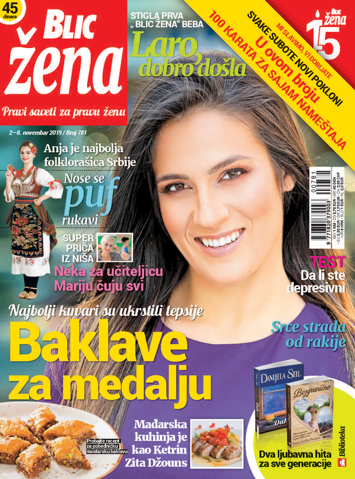 BLIC ŽENA SLAVI, VI DOBIJATE: Uz novi broj 100 ulaznica za Sajam ...