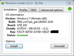 Windows 7 Loader From Matrix - syslinoa