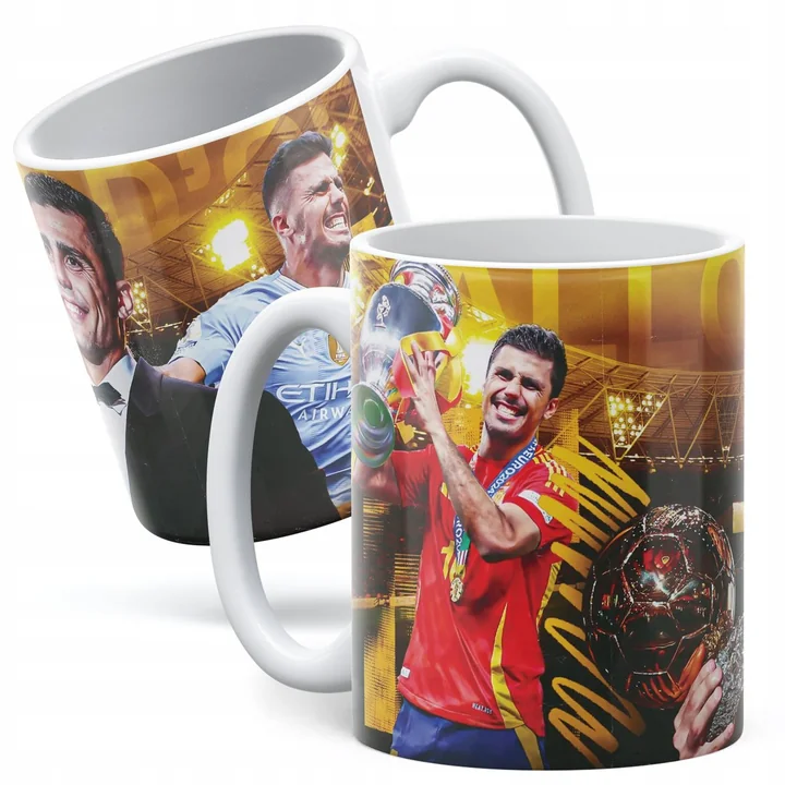 Bullz Kubek Rodri dla fanów Manchester City dla kibica na prezent ...