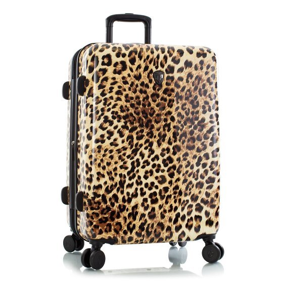 Heys Black Camo 4 kółka Walizka M 66 cm z plisą rozprężną brown leopard ...