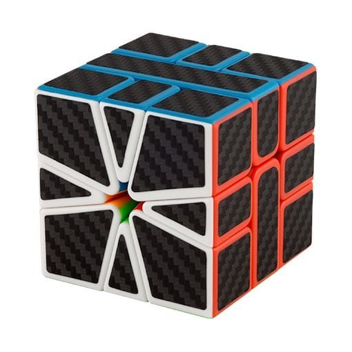 Kostkoland Oryginalna Kostka logiczna 3x3x3 Carbon Fibre Square-1 Cube ...