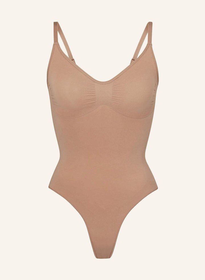 Skims Body Modelujące Seamless Sculpt beige - Lamoda.pl