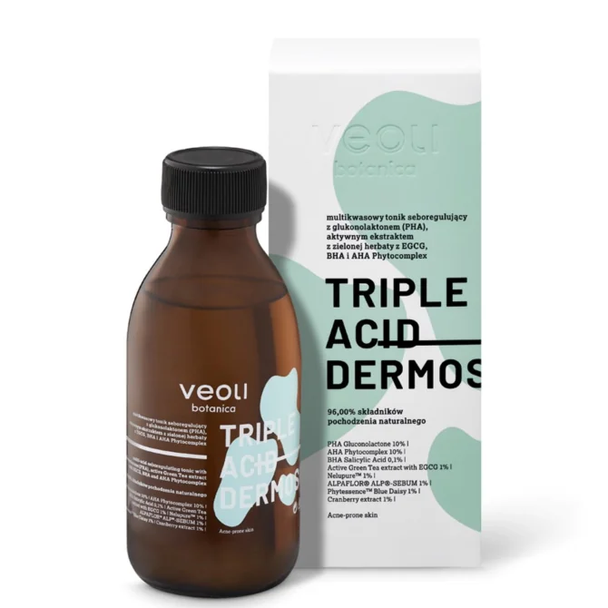 VEOLI BOTANICA Triple Acid Dermosolution Multikwasowy Tonik ...
