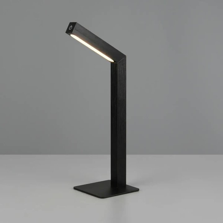 RL Light Stołowa lampka z drewna SKIP R55951132 LED 2W 3000K czarny ...