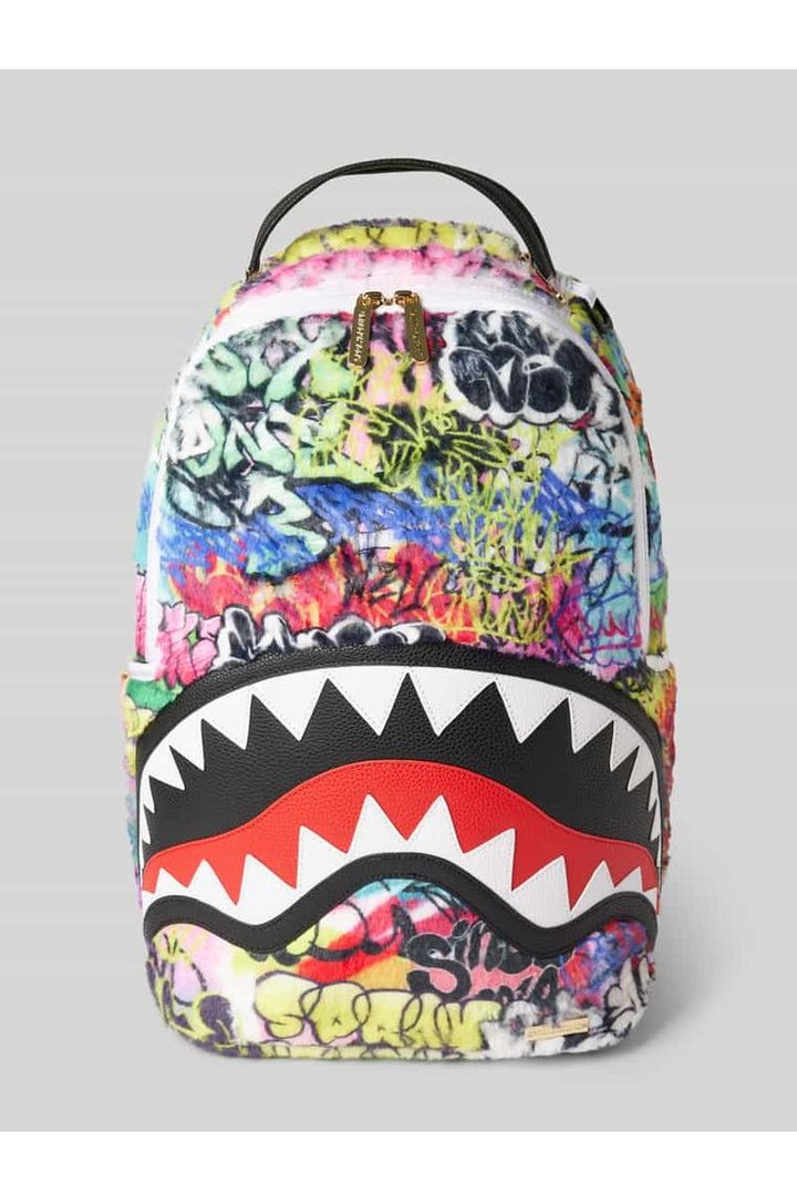 SPRAYGROUND Plecak z naszywką z logo model GRAFITTI - Lamoda.pl