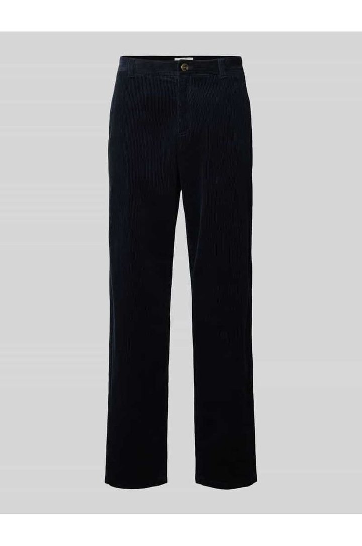 Les Deux Spodnie sztruksowe o kroju straight fit model Kody - Lamoda.pl