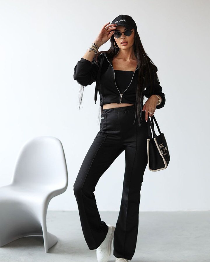 Fashionplace Komplet damski OLAVOGA TUTO 2025 czerń S - Lamoda.pl