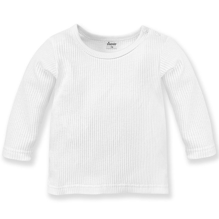 Pinokio Podkoszulek Dlugi Rekaw Lovely Day White Bialy Prazek 80 ...