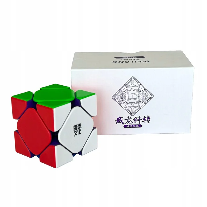 Oryginalna Magnetyczna Kostka Moyu Weilong Skewb Maglev - Lamoda.pl