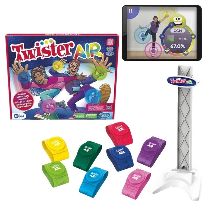 HASBRO Gra Zręcznościowa Twister Air - Lamoda.pl