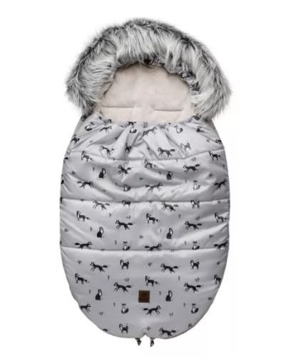 Pinokio, Śpiworek do wózka, Winter, 0-24m, szary - Lamoda.pl