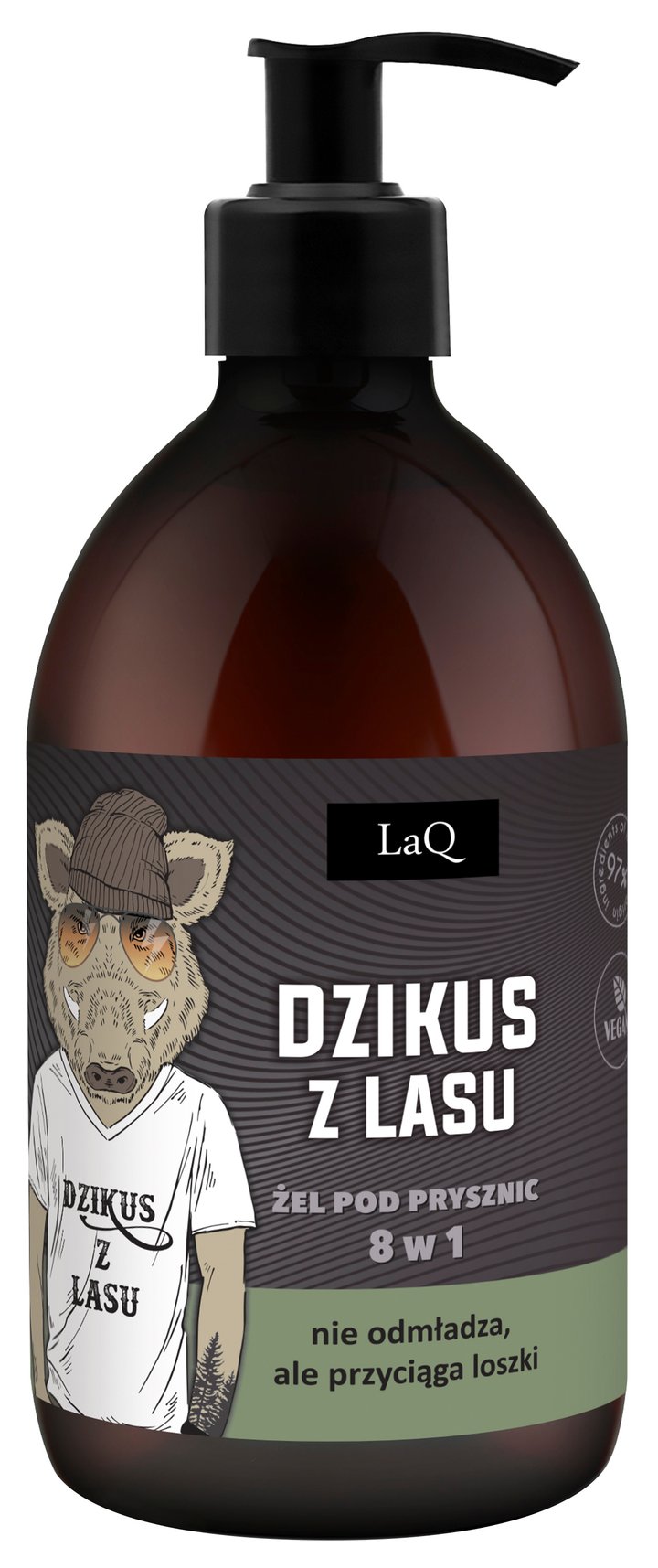 LaQ Żel pod Prysznic dla Mężczyzn Dzikus z Lasu 500ml - Lamoda.pl
